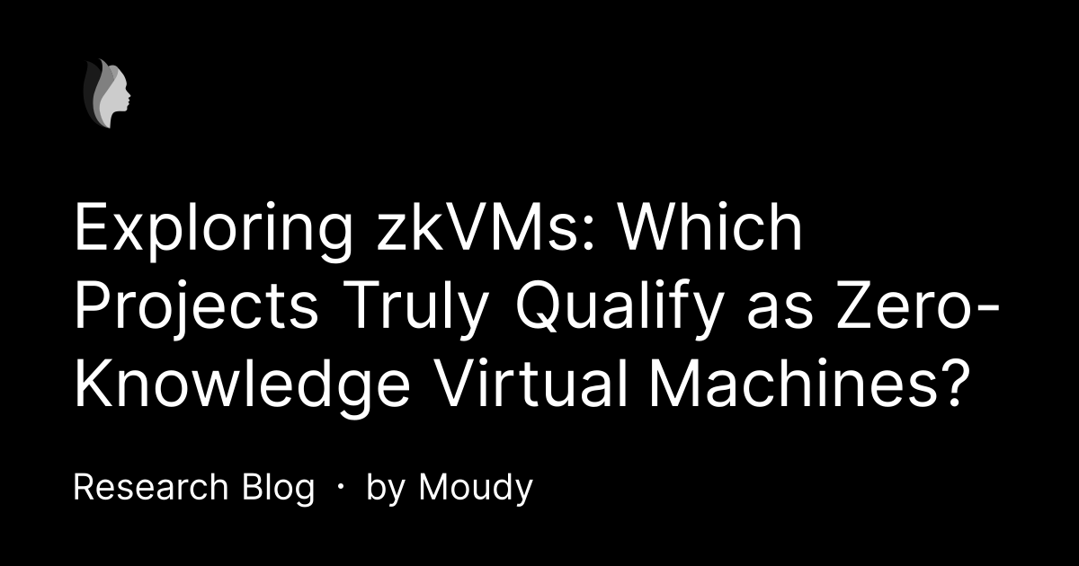 Exploring zkVMs: Which Projects Truly Qualify as Zero-Knowledge Virtual Machines? | Vac Research